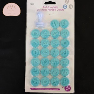 Jual NEW// STAMP ALPHABET ANGKA / PRESS BENTUK HURUF ANGKA HIASAN ...