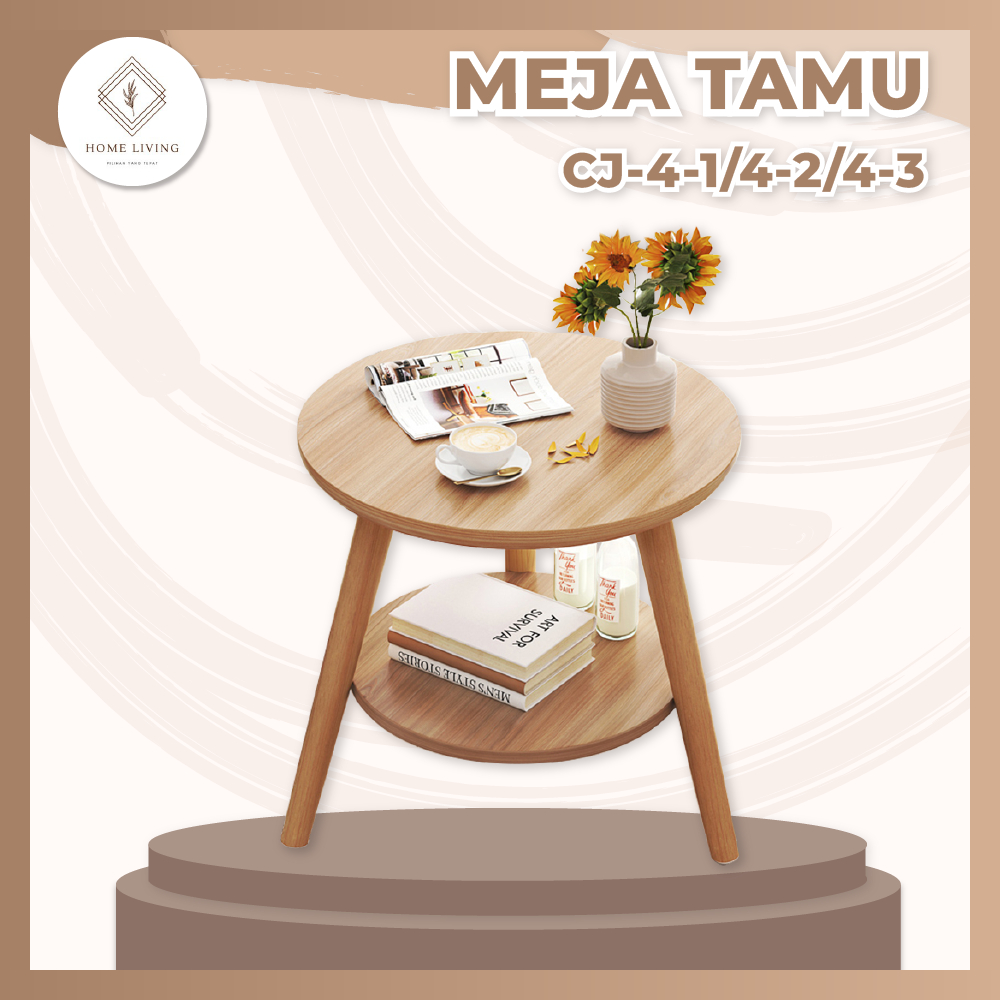 Jual Meja Tamu Minimalis Meja Samping 2 Susun Meja Kopi Meja Corner Table Hias Meja Ruang Tamu ...