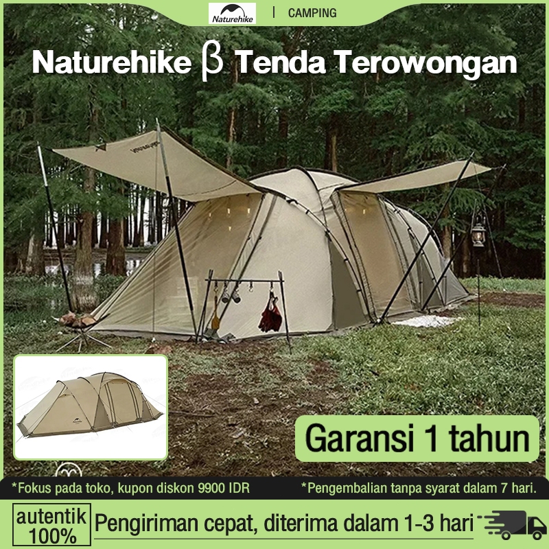 Jual Naturehike Tenda Kampanye Cahaya Hiking Terowongan Ultralight ...