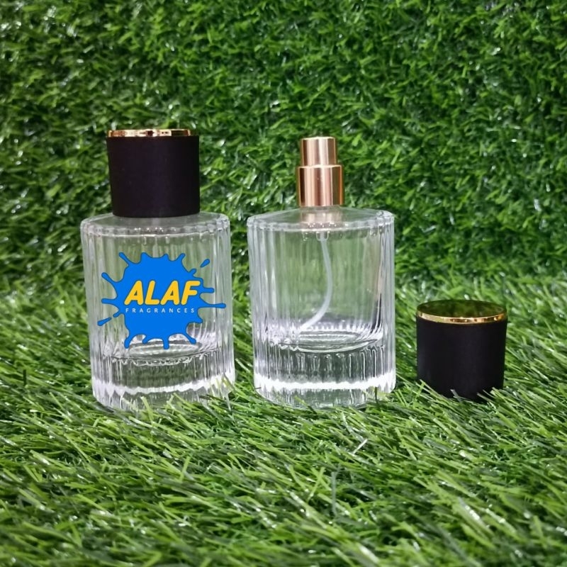 Jual Botol Parfum Chloe Tutup Hitam 50 ml Drat / Botol Parfum Putar Isi ...
