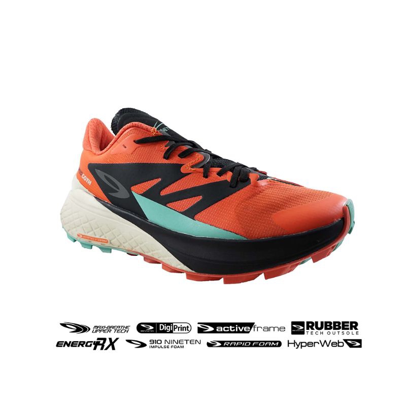 Jual 910 nineten Sepatu trail run original YUZA SPEEDGOTH - MERAH ...