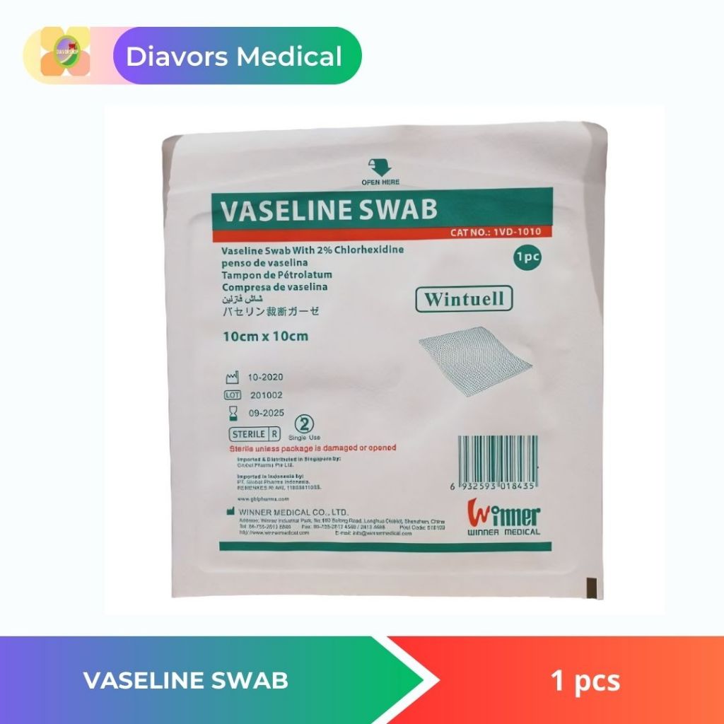 Jual Vaseline swab (1lembar) /supratule / lumatule / daryantule kasa ...