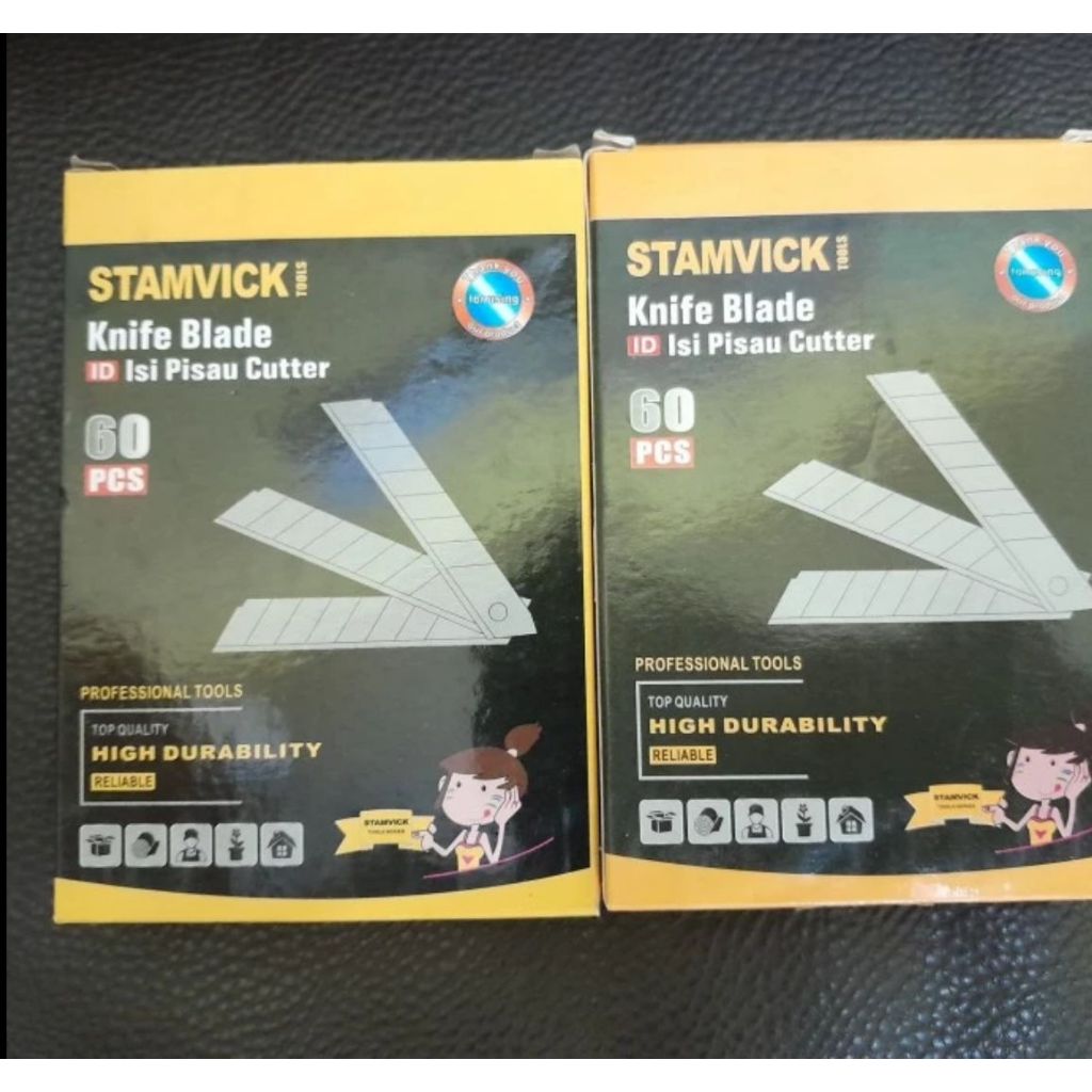 Jual Isi Cutter Stamvick / Refil Pisau Cutter Mata Pisau Cutter ...