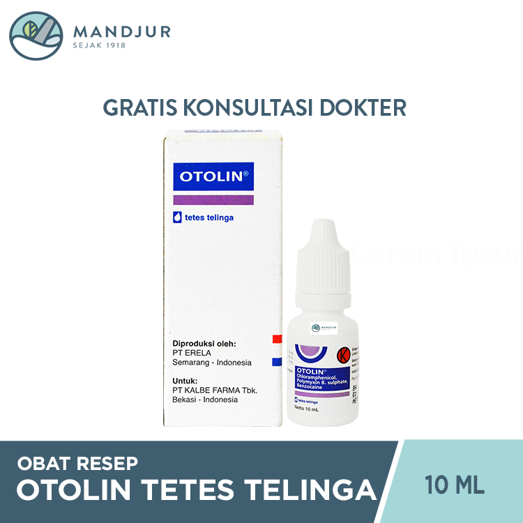 Jual Otolin Ear Drop 10 mL | Shopee Indonesia
