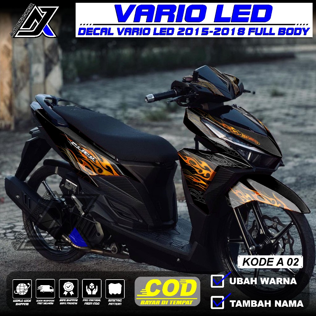 Jual Decal VARIO 150 old Full Body - Sticker Vario Led Old 125 150 ...