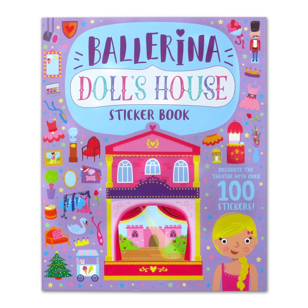 Jual Ballerina Doll's House Sticker Book (Decorate The Palace With Over ...