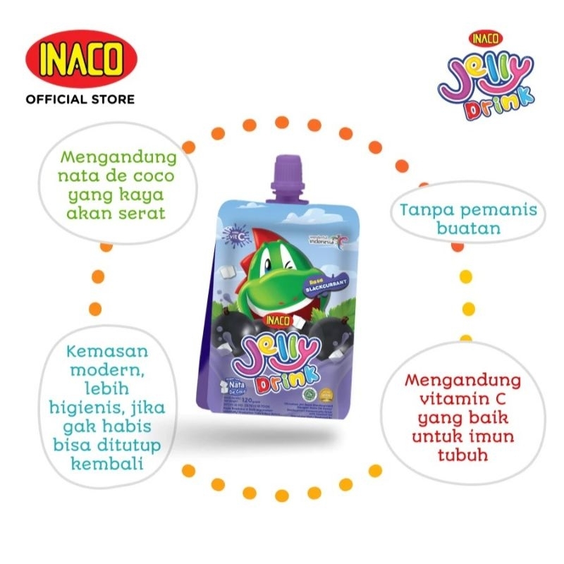 Jual INACO JELLY DRINK 1 pack isi 5pcs | Shopee Indonesia