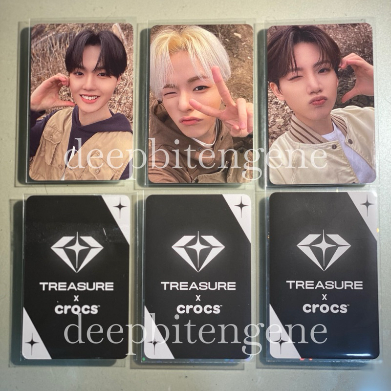 Jual Treasure x Crocs Official Photocard Japan | Shopee Indonesia
