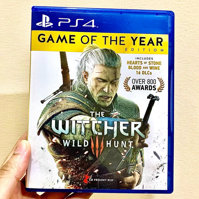 Jual The Witcher 3 Wild Hunt Ps4 Game of the year Edition DLC Complete Playstation 4 Witcher3 ...