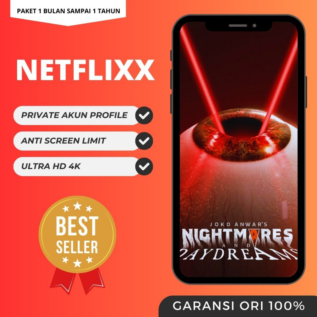 Jual NETFLIXX PREMIUM ULTRA HD 4K BULANAN DAN TAHUNAN | Shopee Indonesia