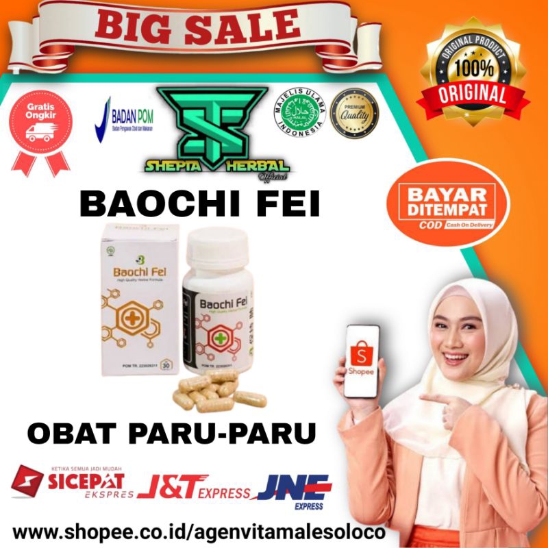 Jual BAOCHI FEI KAPSUL HERBAL OBAT PARU ASLI ORIGIAL OBAT ASMA | Shopee ...