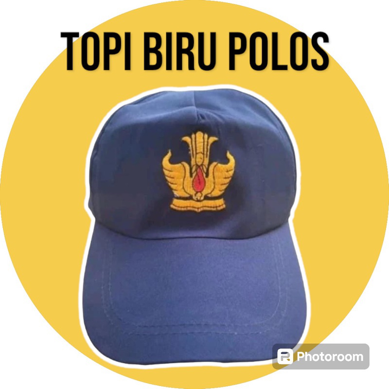 Jual CUSTOM Topi Sekolah SD,MI,SMP,MTs,SMA,MA,SMK identitas bordir ...