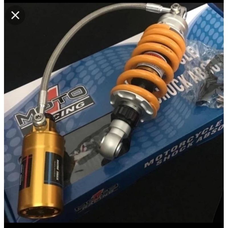 Jual SHOCK BREAKER TABUNG MEREK MOTO 1 KAWASAKI NINJA RR 150 UKURAN 255MM | Shopee Indonesia