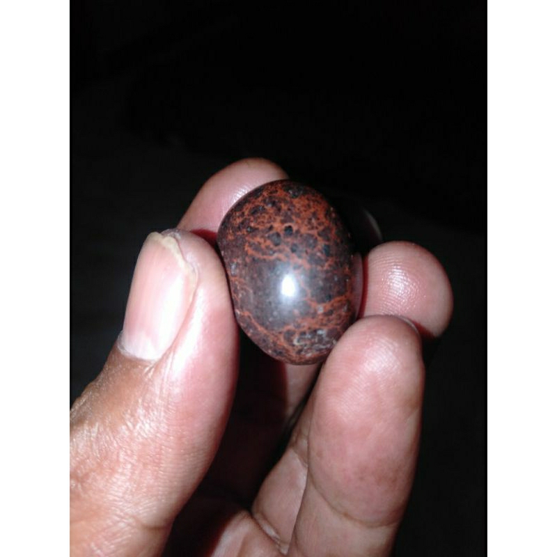 Jual Batu Badar Besi Merah Semeru Lumajang Nempel Magnet | Shopee Indonesia