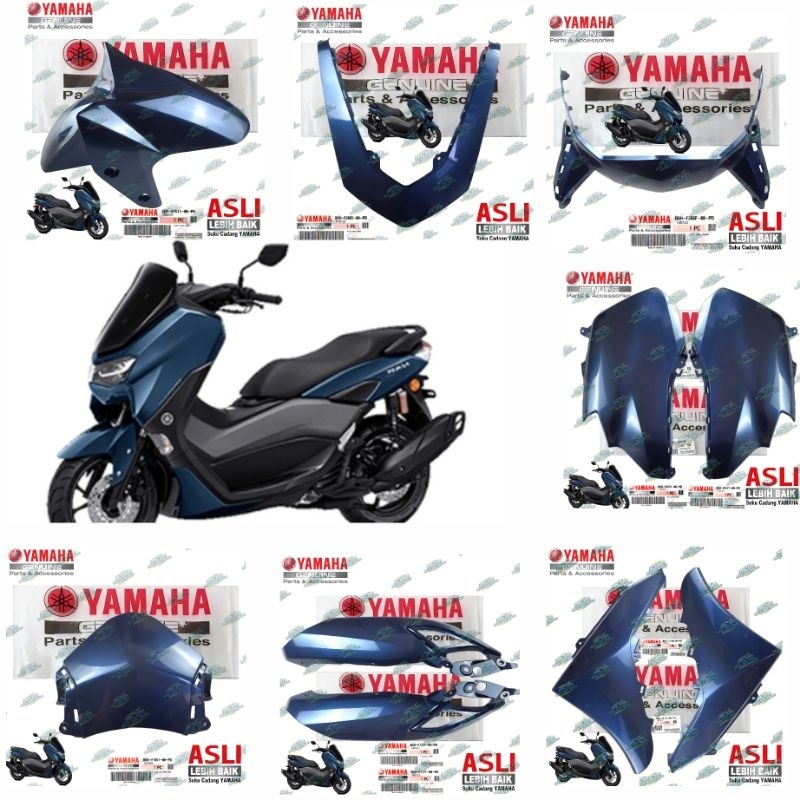 Jual FULL SET BODY HALUS ALL NEW NMAX 155 CONNECTED BIRU GLOSSY 2023 ...