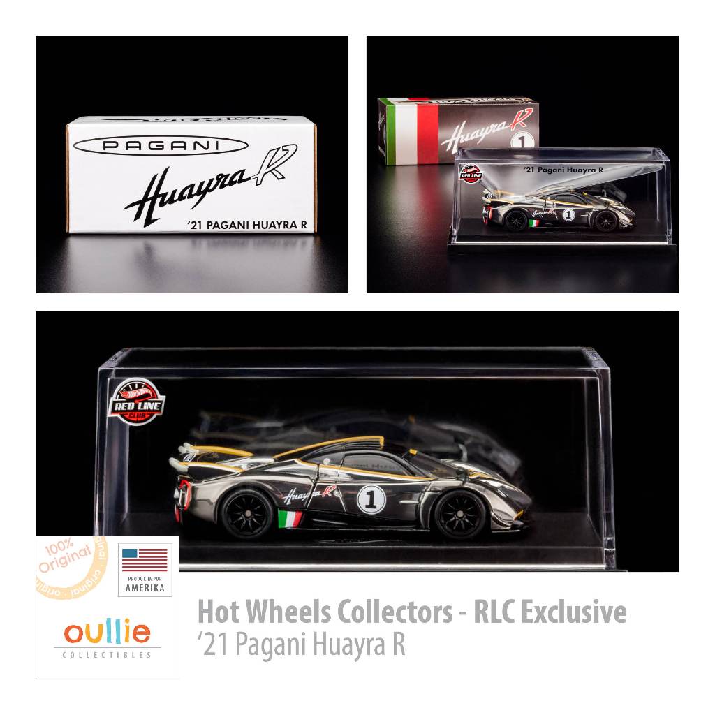Jual Hot Wheels - 2021 Pagani Huayra R - RLC Exclusive | Shopee Indonesia