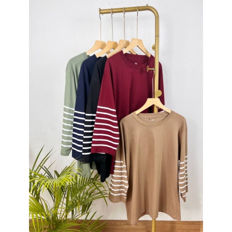 Jual AKAVI - USHA LENGAN SALUR BIGSIZE KAOS SUPER JUMBO ATASAN BIGSIZE ...