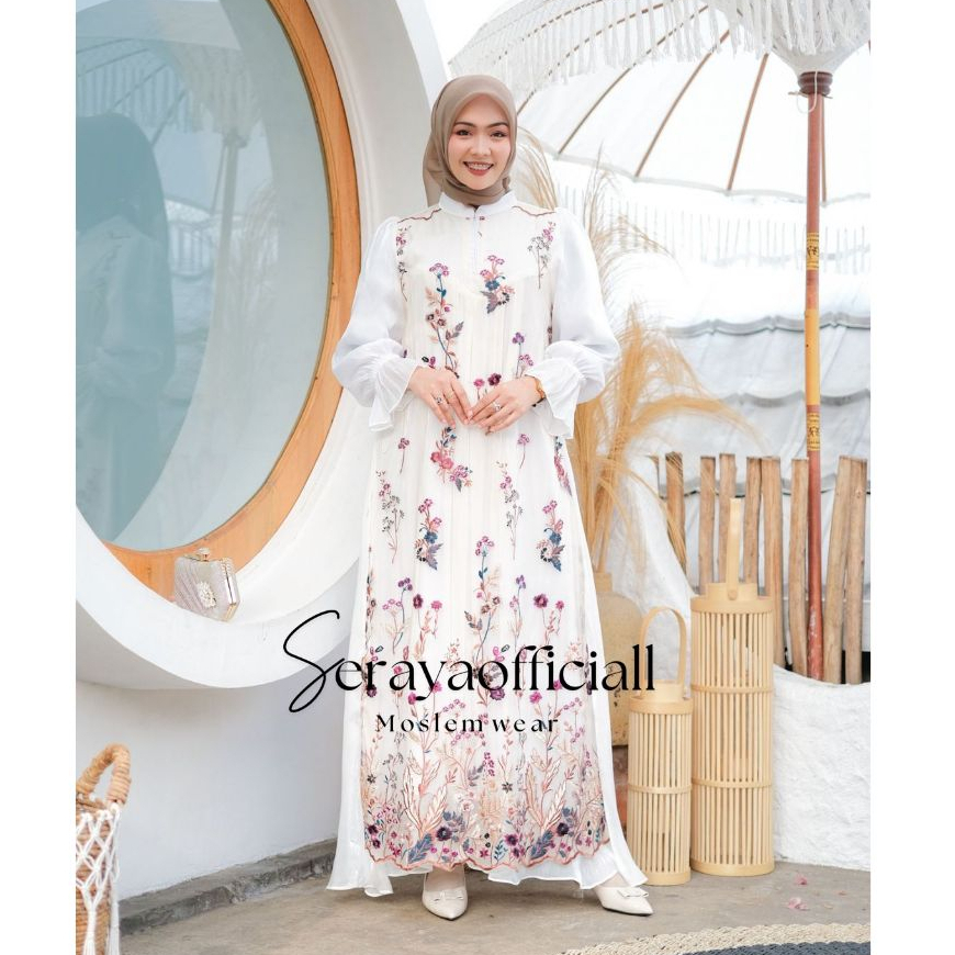 Jual Serayaofficiall ODELIA Rekomendasi Dress Pesta dan Kondangan Mewah Tille Garden Premium ...