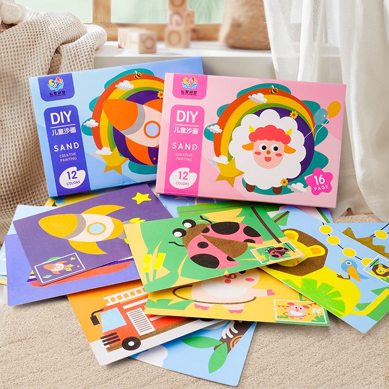Jual TweedyToys - DIY Mewarnai Pasir Set / DIY Sand Painting Art ...