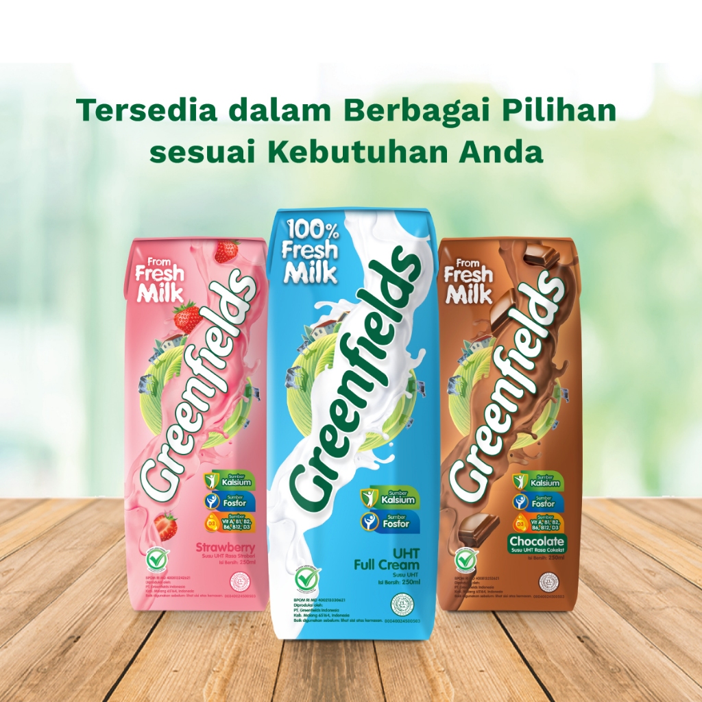 Jual Greenfield Fresh Milk 950ml | Shopee Indonesia