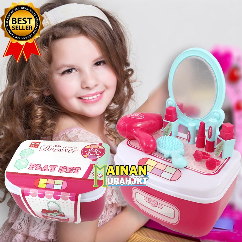 Jual MAINANKEI MAINAN MEJA RIAS ANAK FASHION DRESSER PLAY SET NO.008 ...