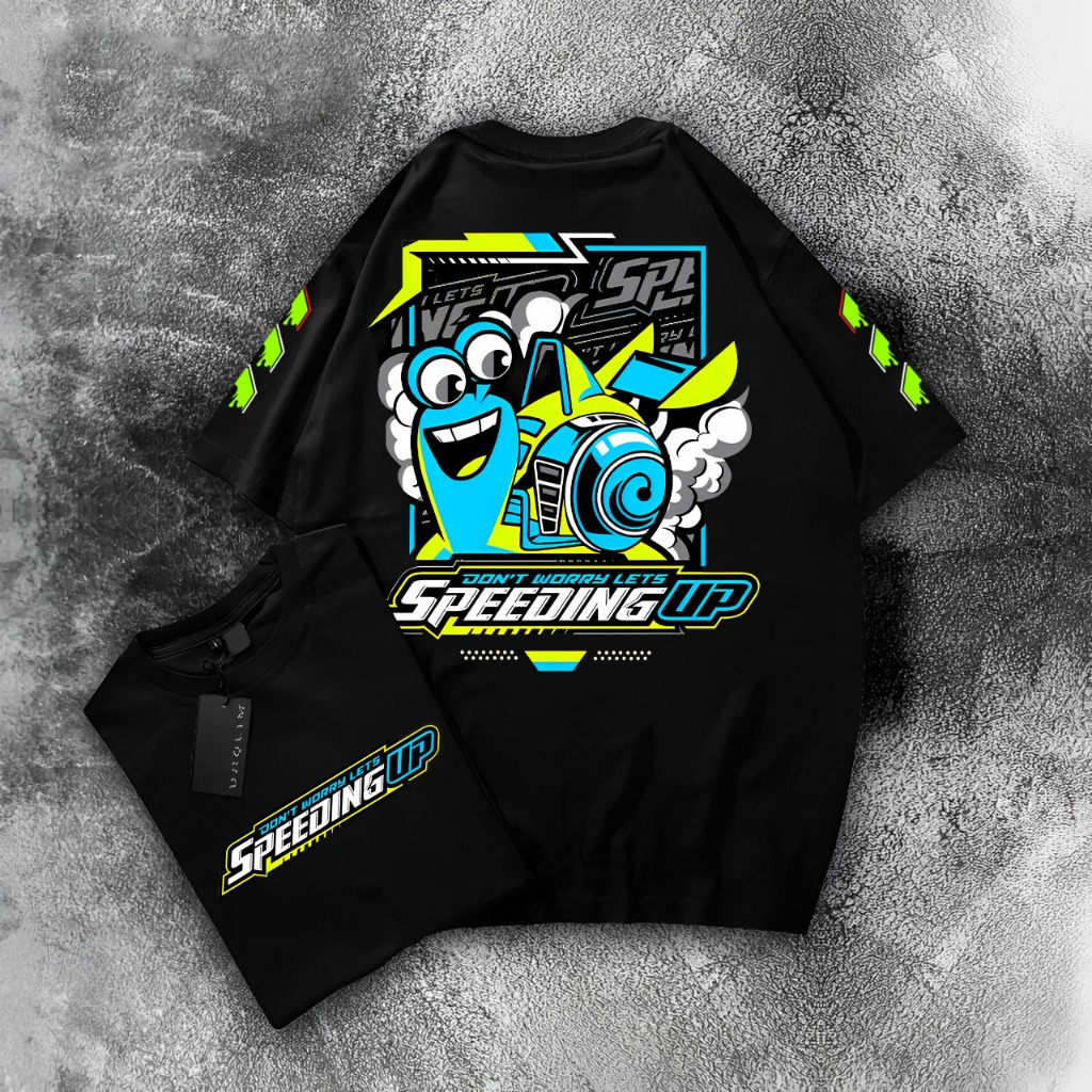 Jual KAOS DISTRO KEOANG SPEEDING UP , KAOS RACING, KAOS RACE , KAOS ...
