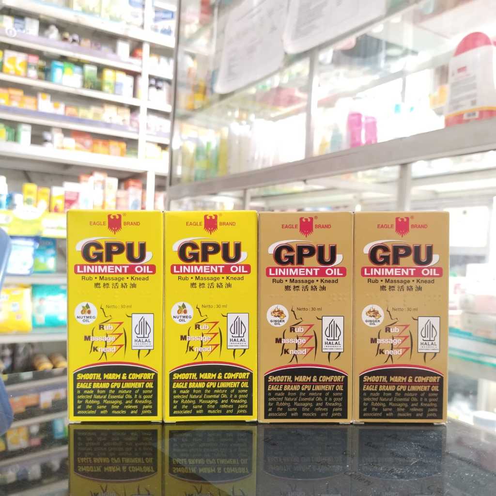 Jual GPU MINYAK GOSOK 30 ML GPU PALA GPU JAHE 30 ML | Shopee Indonesia