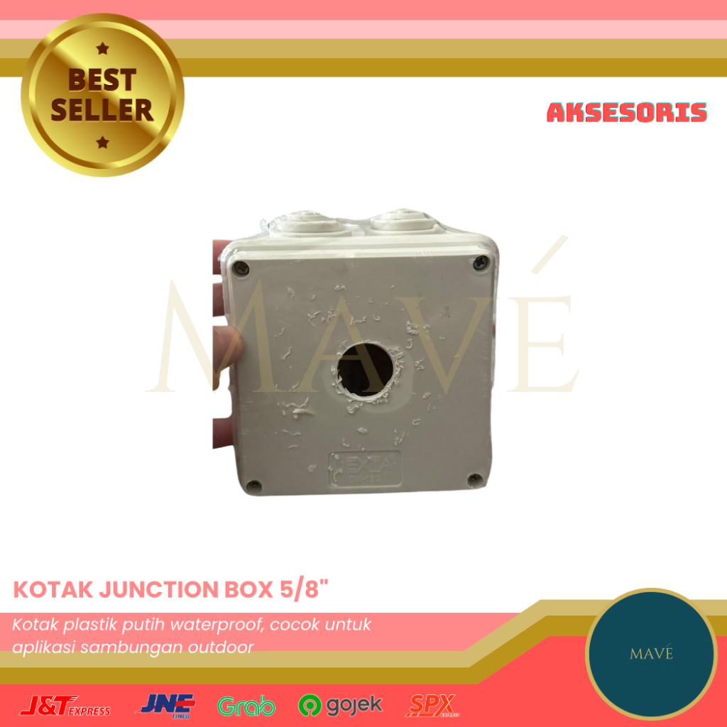 Jual Dorados Duradus Kotak Junction Box 5/8" | Shopee Indonesia