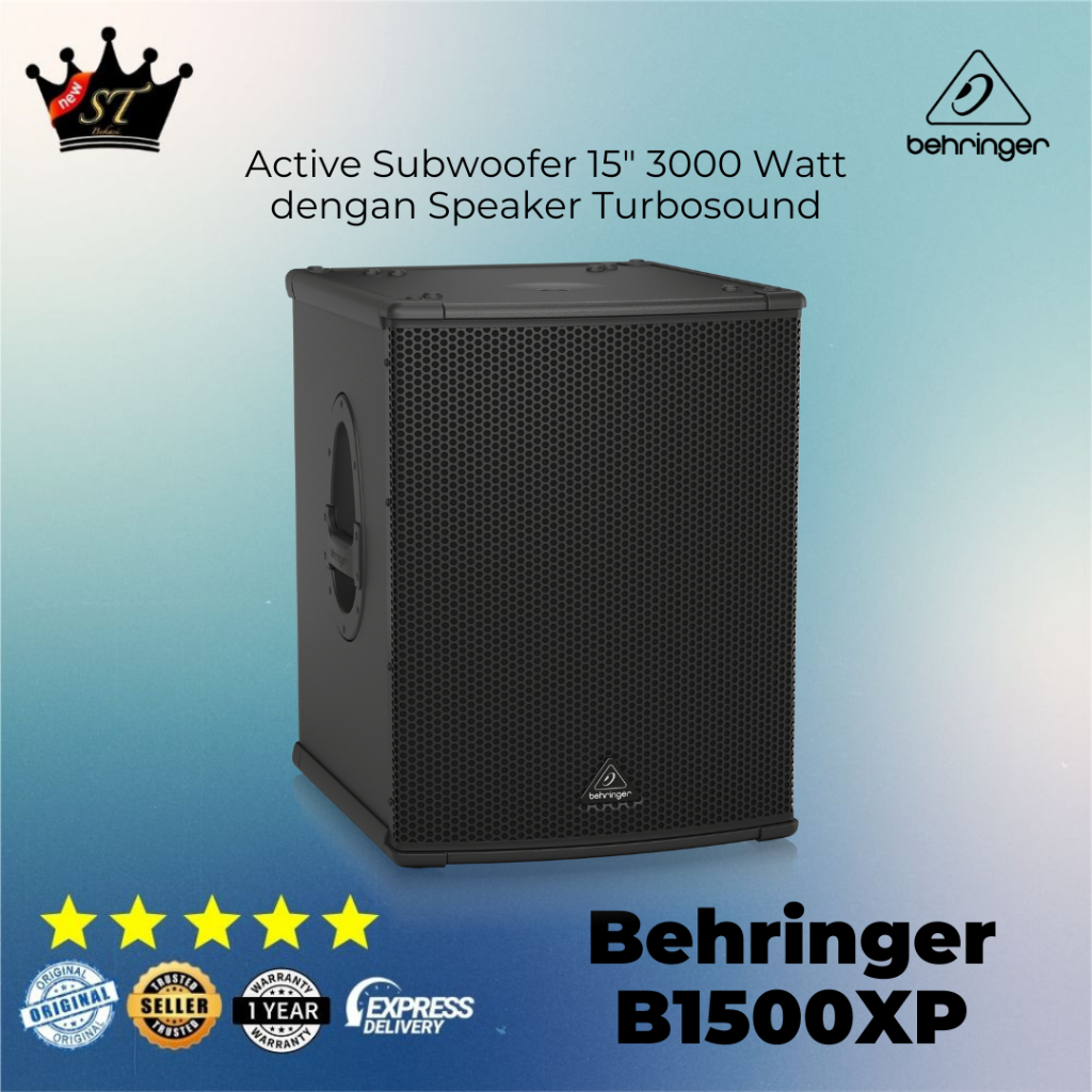 Jual Behringer B1500XP B1500-XP Active Subwoofer Aktif 15" Sub 15 Inch ...