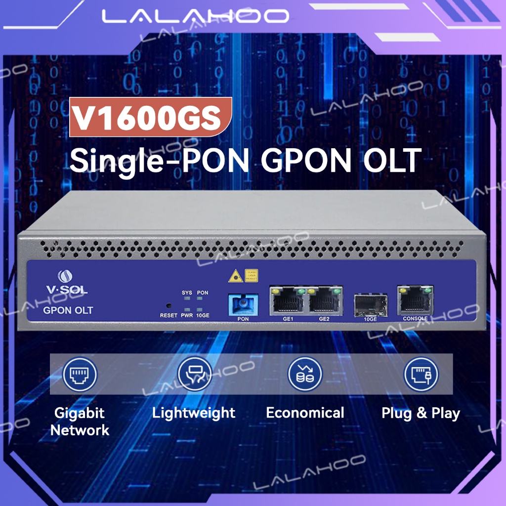 Jual OLT GPON VSOL 1 PORT PON V1600GS Support 128 User ONU (SFP ...