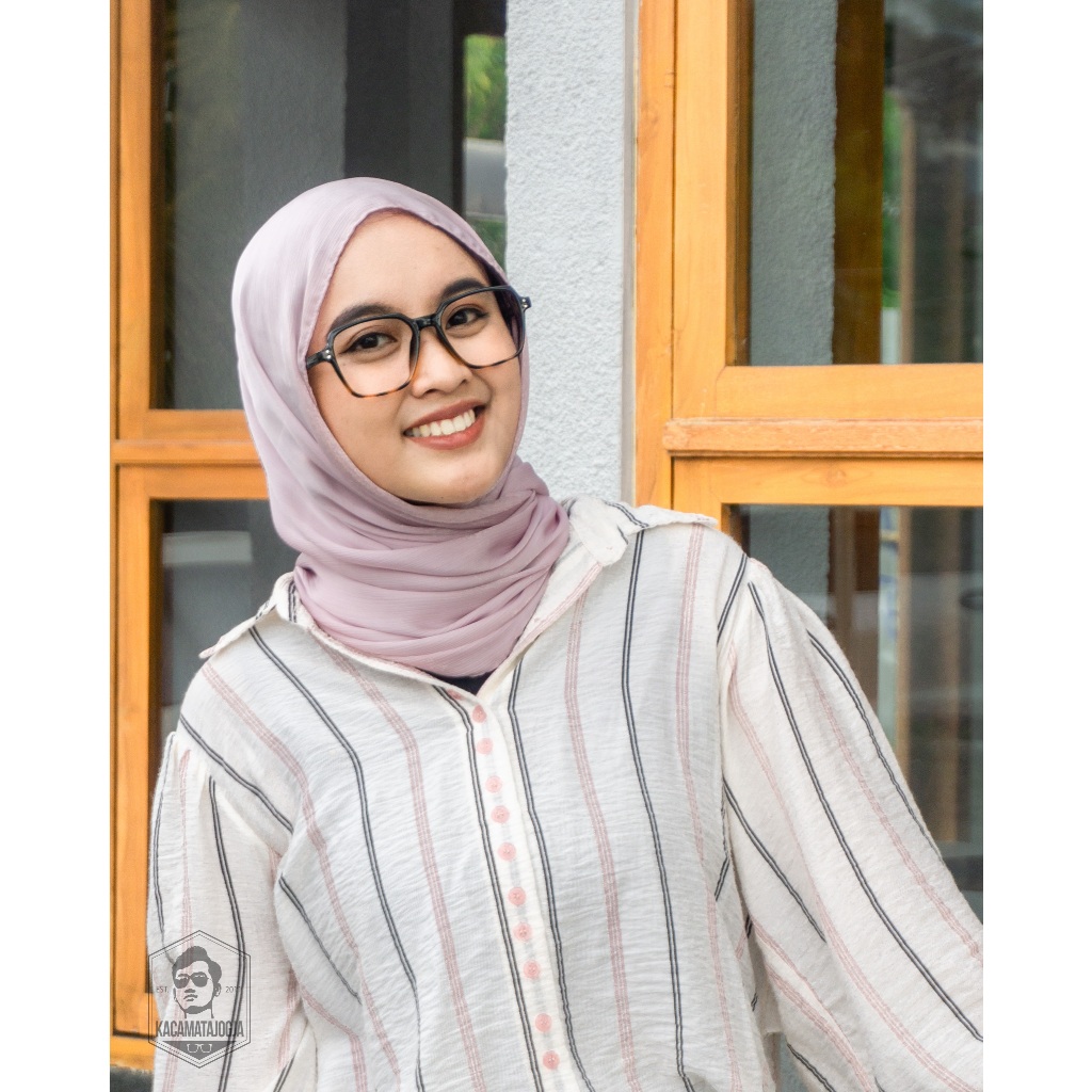Jual Frame Kacamata Bentuk Kotak Model Kekinian - YAMIKA 01 | Shopee ...
