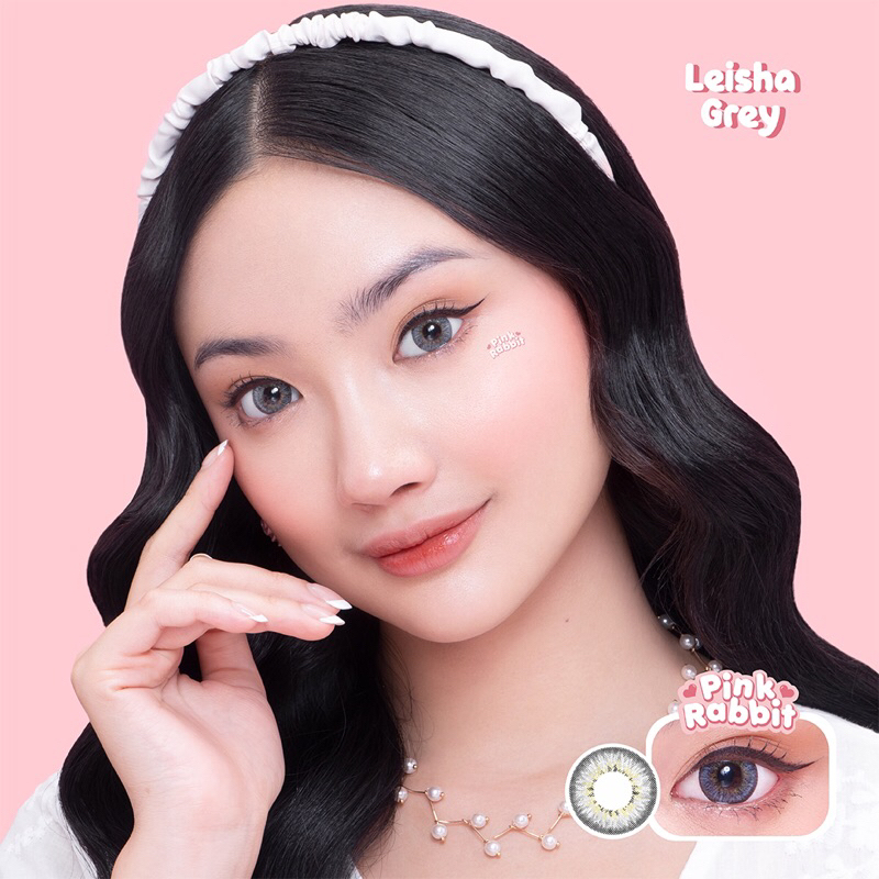 Jual PinkRabbitLens • Softlens Reguler Leisha Grey | Shopee Indonesia