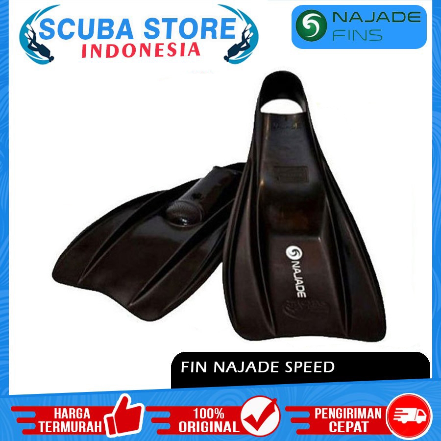 Jual Fin Najade Speed Fins Kaki Katak Lomba Kompetisi B-Fins Swim Swimming Competition Front ...