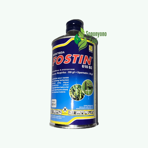 Jual Fostin 610 EC Insektisida (400ml) Asli Kemasan Pabrik | Shopee ...