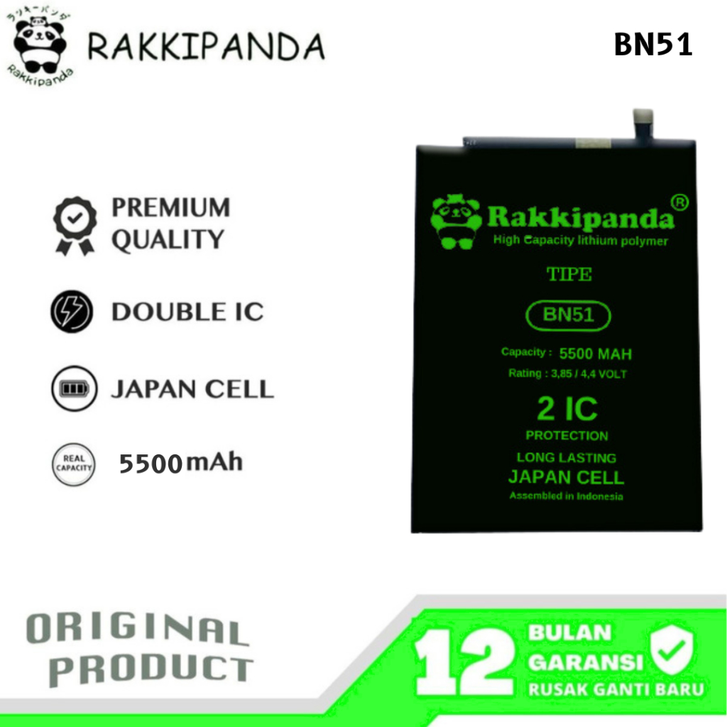 Jual RakkiPanda - BN51 Redmi 8 / Redmi 8A / Redmi 8A Pro Batre Batrai ...