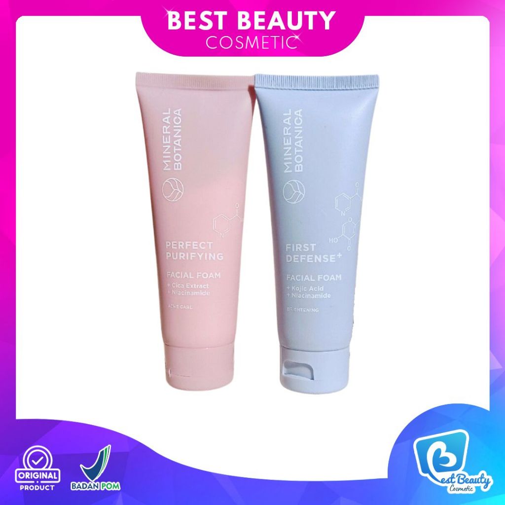Jual ★ BB ★ Mineral Botanica Facial Foam Series 100g | Perfect ...