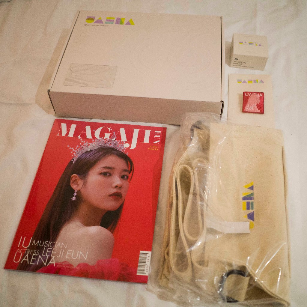Jual Official IU Fankit 4th Gen Membership UAENA (Minus Photocard Set) | Shopee Indonesia