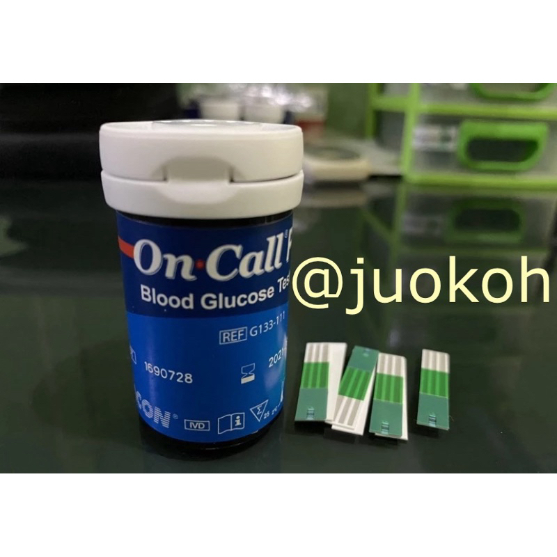 Jual Stik / Strip Gula Darah ON CALL Plus Terlaris dan Termurah ON CALL ...