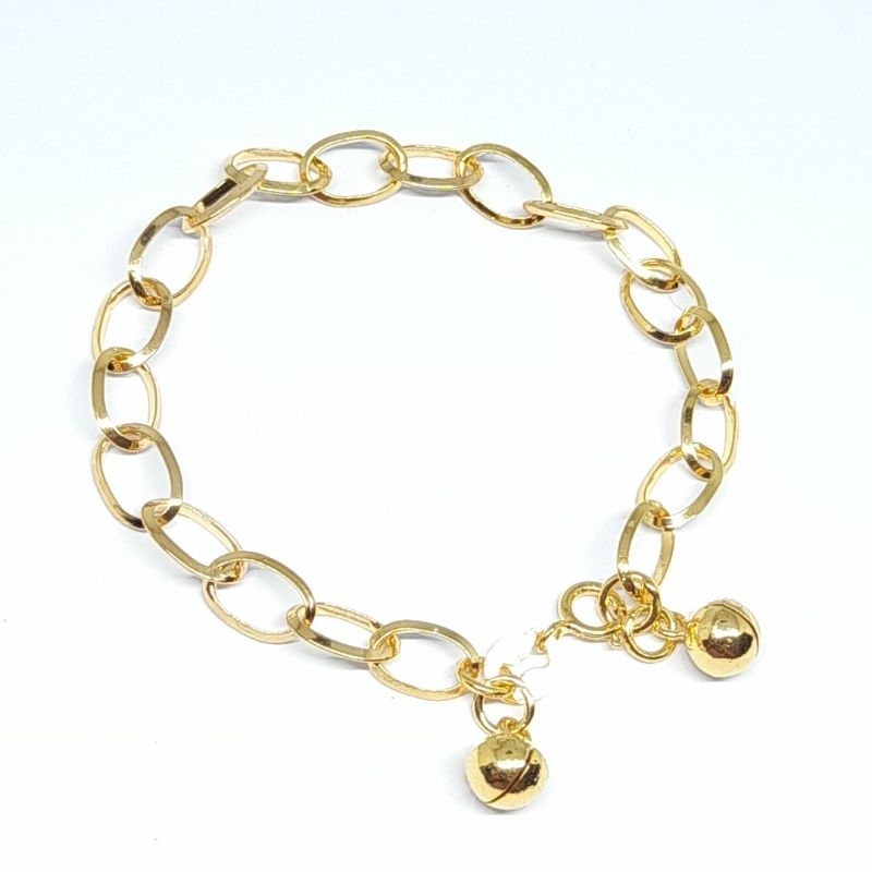 Jual Gelang Rantai Lonceng Anak (15cm) | Shopee Indonesia
