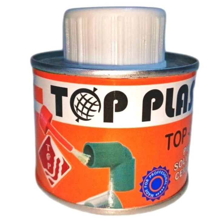 Jual Lem Pipa PVC/UPVC SUPER TOP PLAST STP 100 Solvent Cement Adhesive ...
