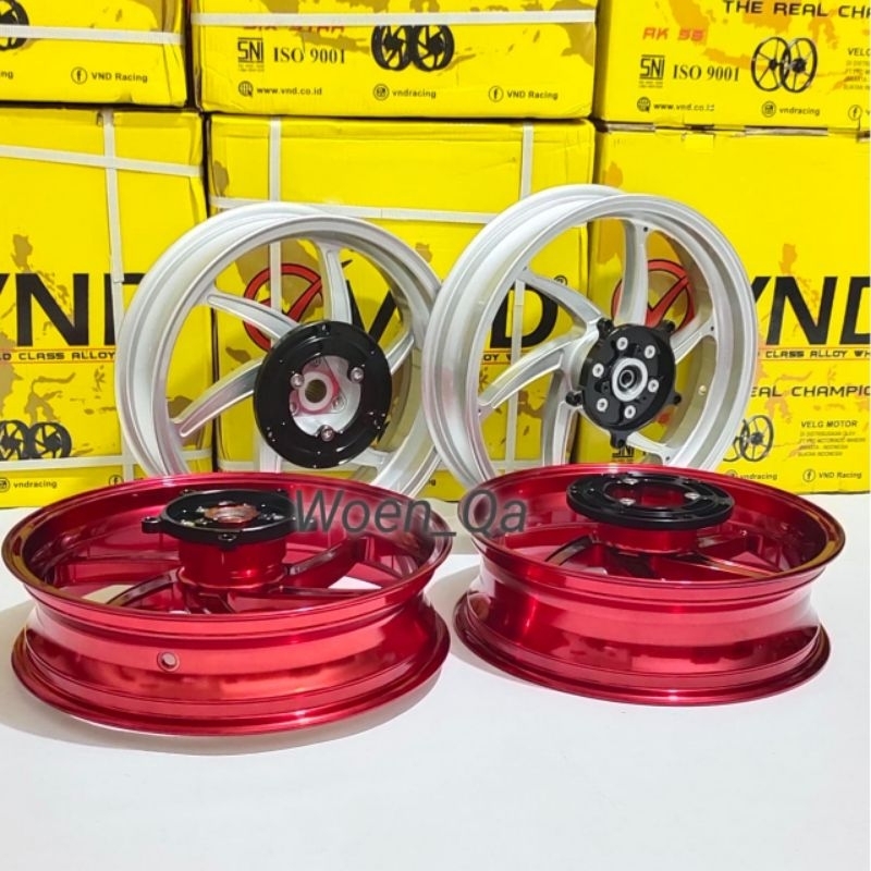 Jual velg XMAX six star velg vnd xmax 250 xmax 300 nmax aerox six star ...