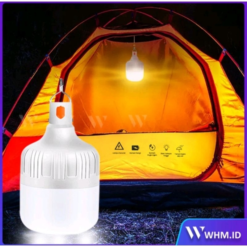 Jual LAMPU EMERGENCY 30W/50W. LAMPU CAS USB.LAMPU TENDA OUTDOOR/INDOR ...