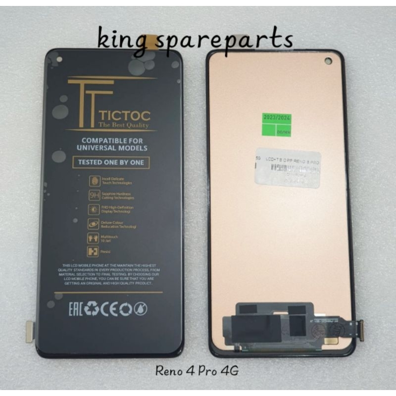Jual LCD TOUCHSCREEN RENO 4 PRO 4G CPH2109 INCELL | Shopee Indonesia