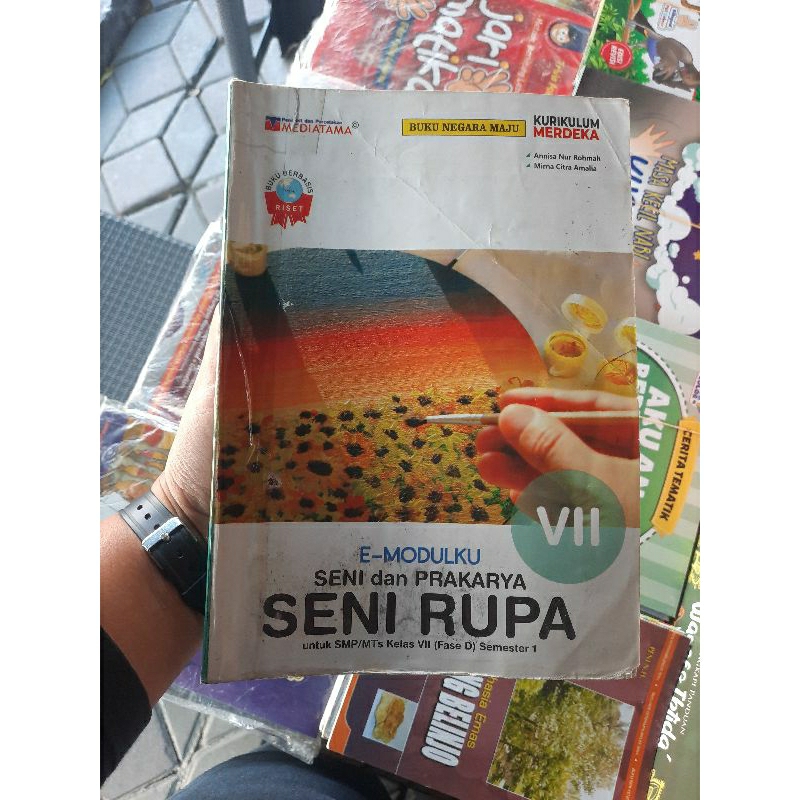 Jual E-MODULKU Seni dan Prakarya SENI RUPA untuk SMP/MTs Kelas VII Kelas 7 (Fase D) Semester 1 ...