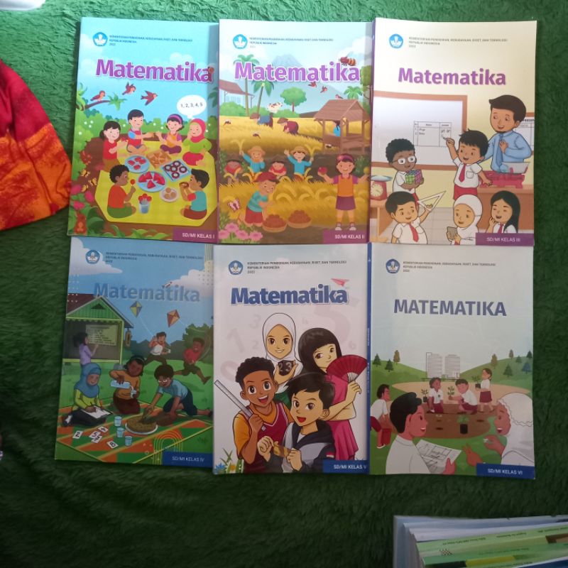 Jual ORIGINAL BUKU MATEMATIKA KELAS 1 2 3 4 5 6 SD KURIKULUM MERDEKA | Shopee Indonesia