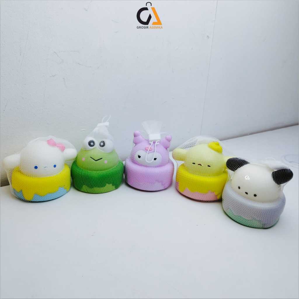 Jual SQUISHY SANRIO LUCU KARAKTER KUROMI CINNAMOROLL / MAINAN ANAK ...