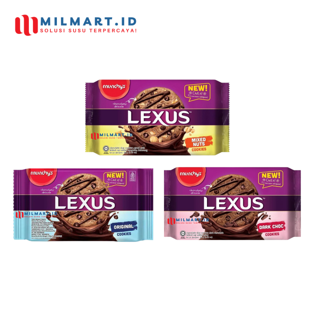Jual BARU! MUNCHYS LEXUS COOKIES 189G MUNCHY'S LEXUS COOKIES ISI 7 ...