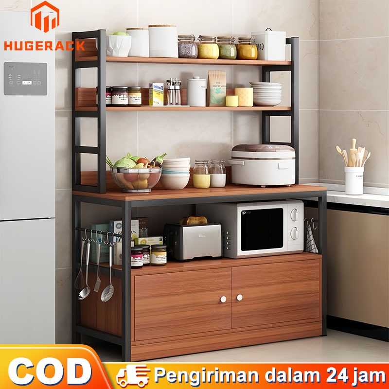 Jual Rak Dapur Susun Minimalis Rak Kabinet Dapur Rak Oven Microwave Rak ...