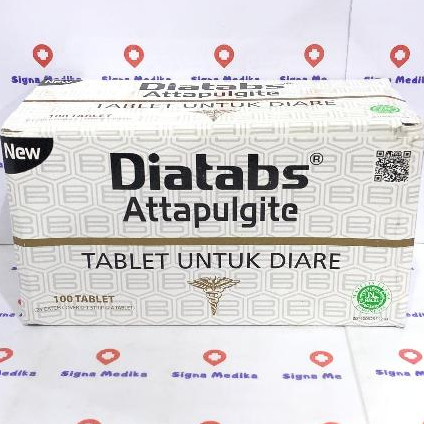 Jual New Diatabs Box Isi 25 Strip @4 Tablet - Obat Diare | Shopee Indonesia