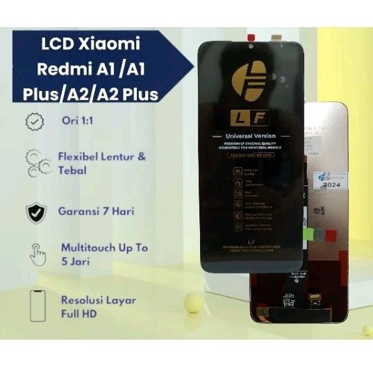 Jual LCD Xiaomi Redmi A1 / A1 plus / A2 /A2 plus Fullset Touchscreen ...